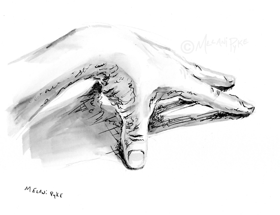 Hand Sketch 1 | Melani Pyke - Blog