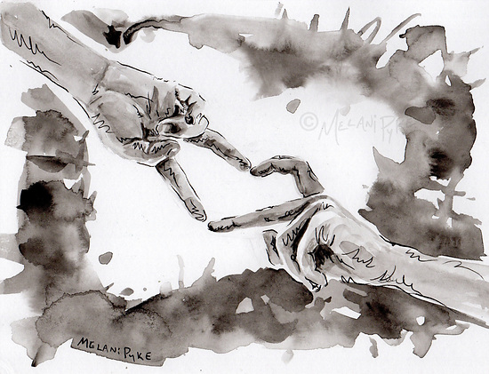 Hands Study 15: Heart | Melani Pyke - Blog
