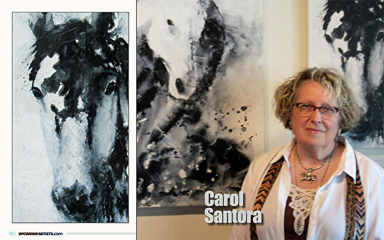 Article in 'Upcoming Artists' Magazine | Carol Santora - Blog
