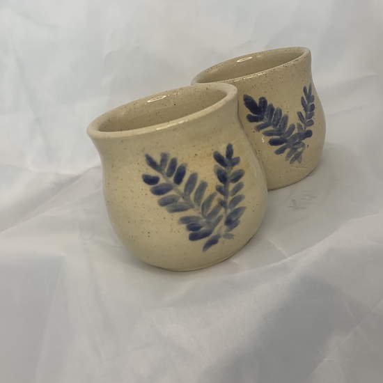 Resurrection Fern Wine/Tea Cup Pair | Kimberly Orsini - Blog