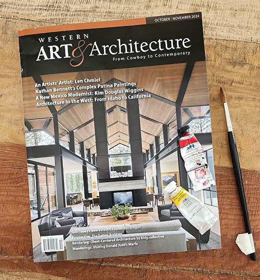 Western Art & Architecture Magazine Spotlight | Leslie Lambert - Blog