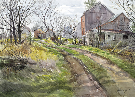 The Old Farm Lane | Jane Ramsey - Blog